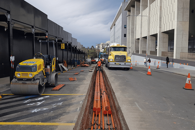 Trenching & Cable Installation – Garde